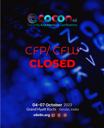 c0c0n XVI | The cy0ps c0n - Call For Papers & Call For Workshops