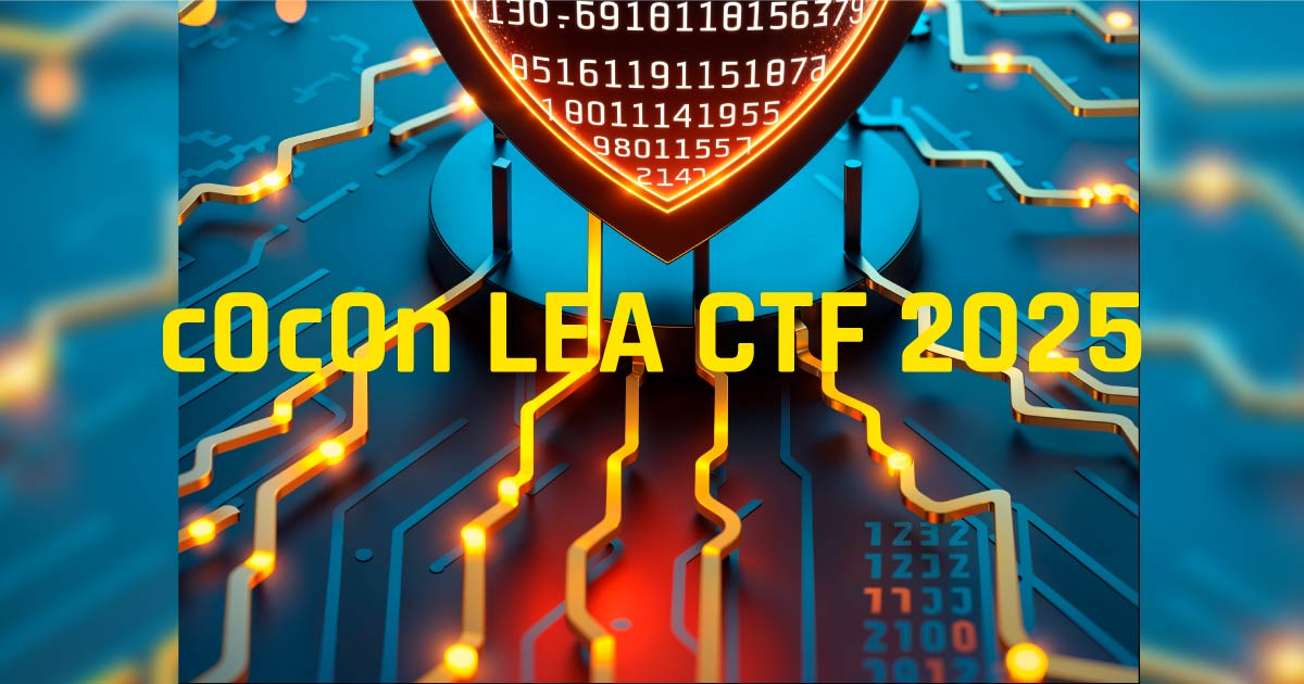 c0c0n LEA CTF 2025 | c0c0n @2025 | Hacking & Cyber Security Briefing